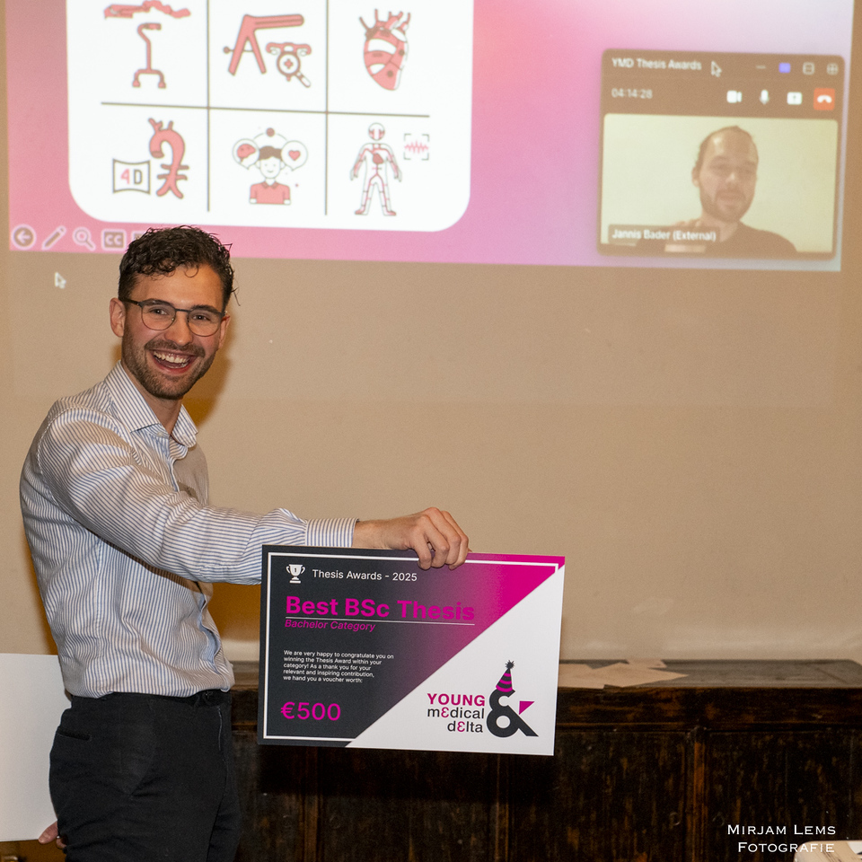 Platform for Talent at the Young Medical Delta Thesis Awards Ceremony ...