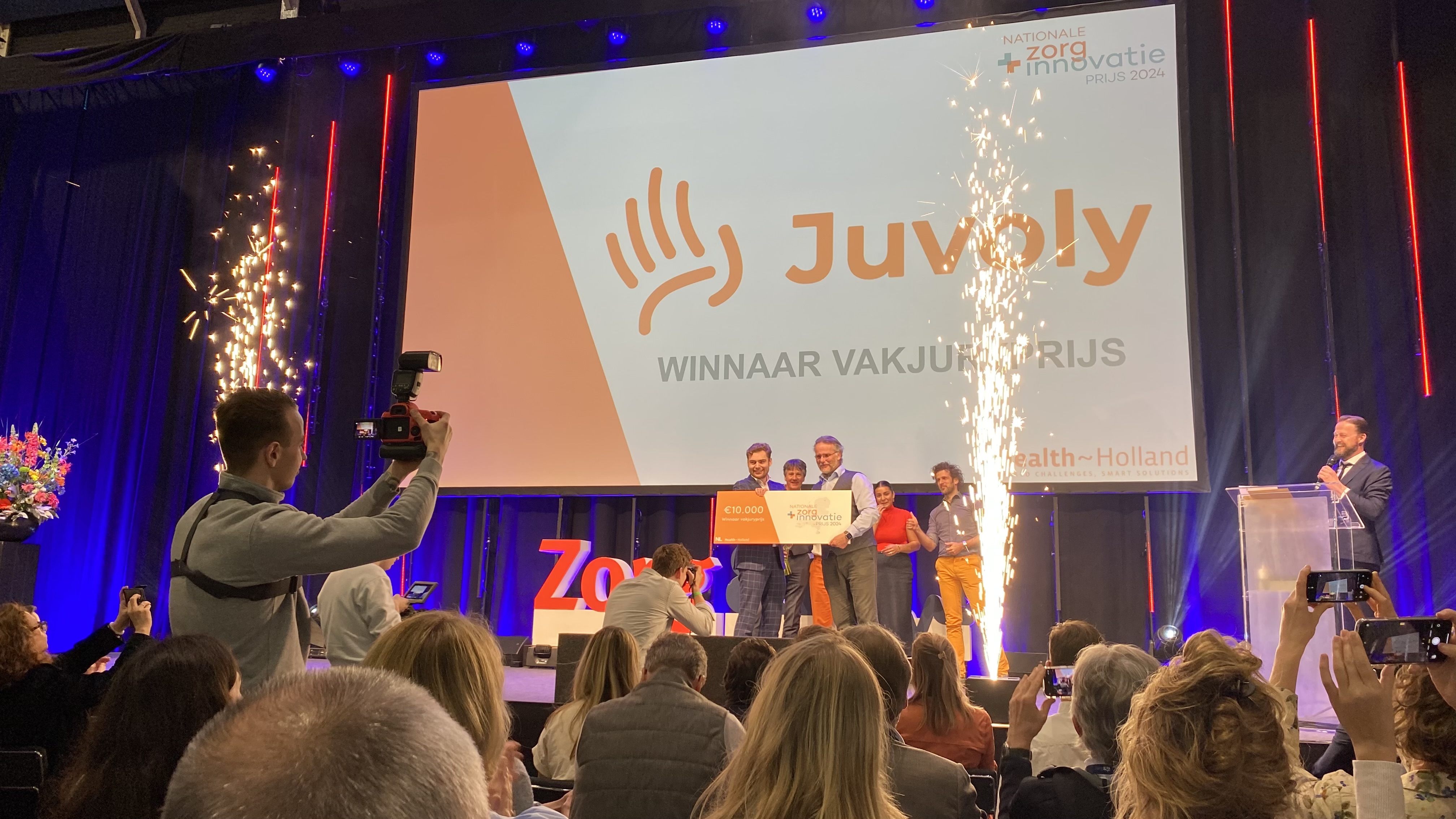 Juvoly winnaar Nationale Zorginnovatieprijs 2024 | Medical Delta