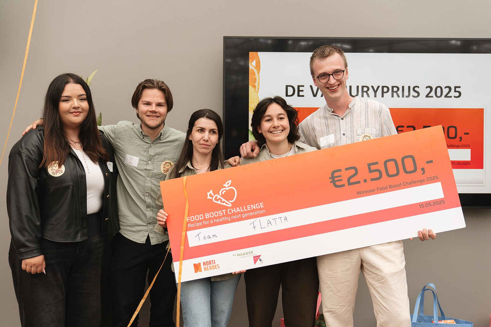 Team Flatta wint Food Boost Challenge 2025 | Medical Delta